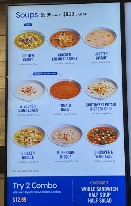 Café Zupas Restaurant Menu | Soups, Salads & Sandwiches in Las Vegas, NV